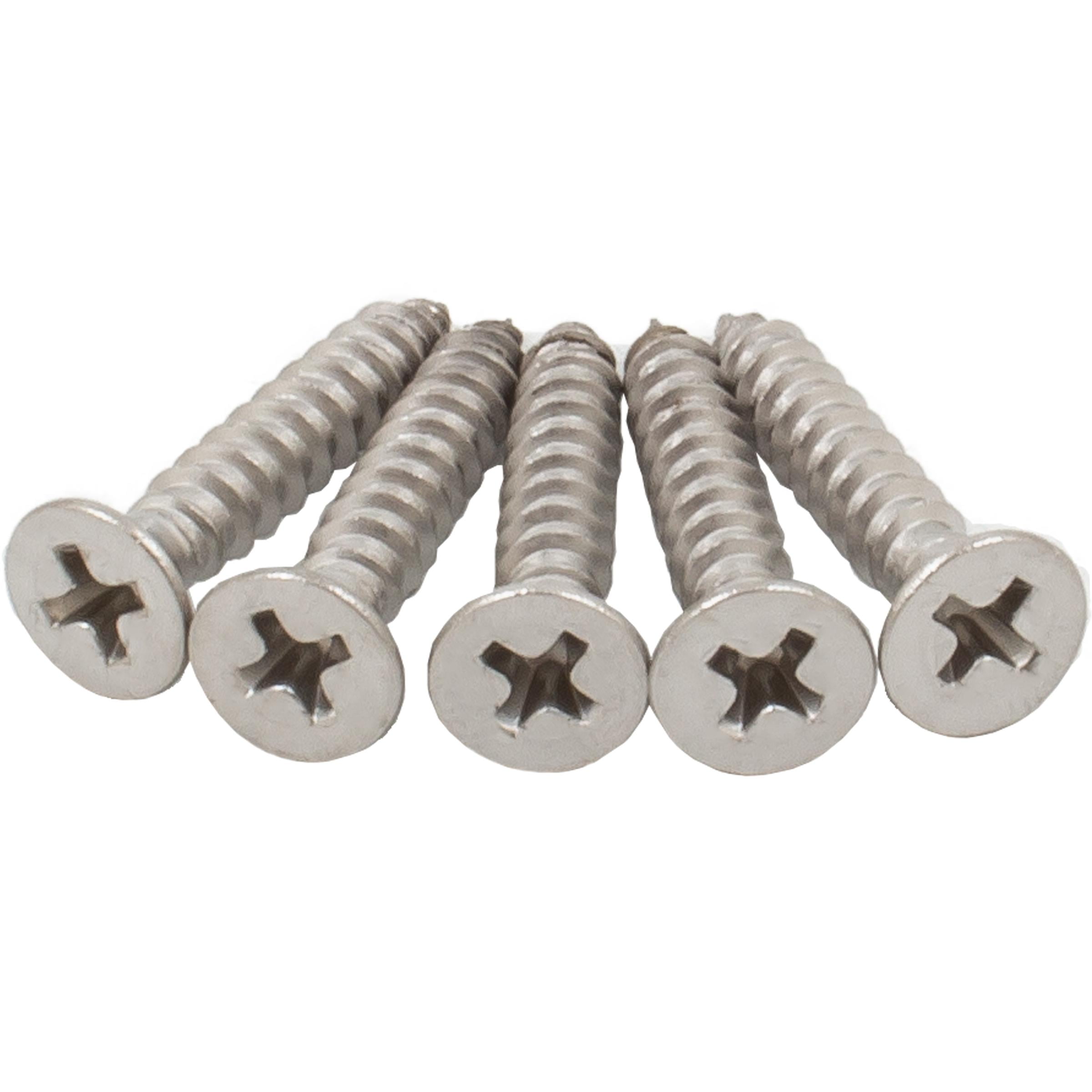 Door Hinge Screws, #9 x 3/4", 600-Pack, Satin Stainless Steel by Stone ...