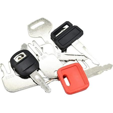 10 Ignition Keys Heavy Equipment/Construction Set for Bobcat Case ...