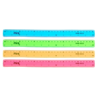 Mr. Pen- Ruler, 6 Inch, 6 Pack, Vintage Colors, Rulers for Kids, Rulers ...