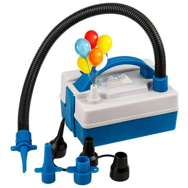 Electric Air Balloon Pump,Portable Dual Nozzle 600W Electric Balloon ...