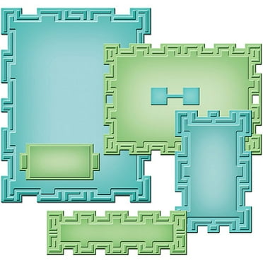 Spellbinders Nestabilities Etched Dies, A2 Matting Basics B - Walmart.com