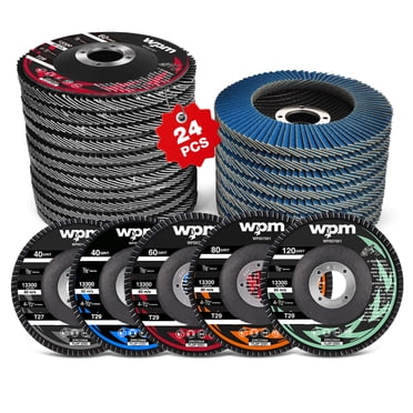 PORTER-CABLE PC8207 60 Grit Flap Grinding Disc 4-1/2-inch - Walmart ...