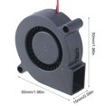 12V Cooling Blower, 5015 Cooling Fan, Perfect for Continuous Operate in ...