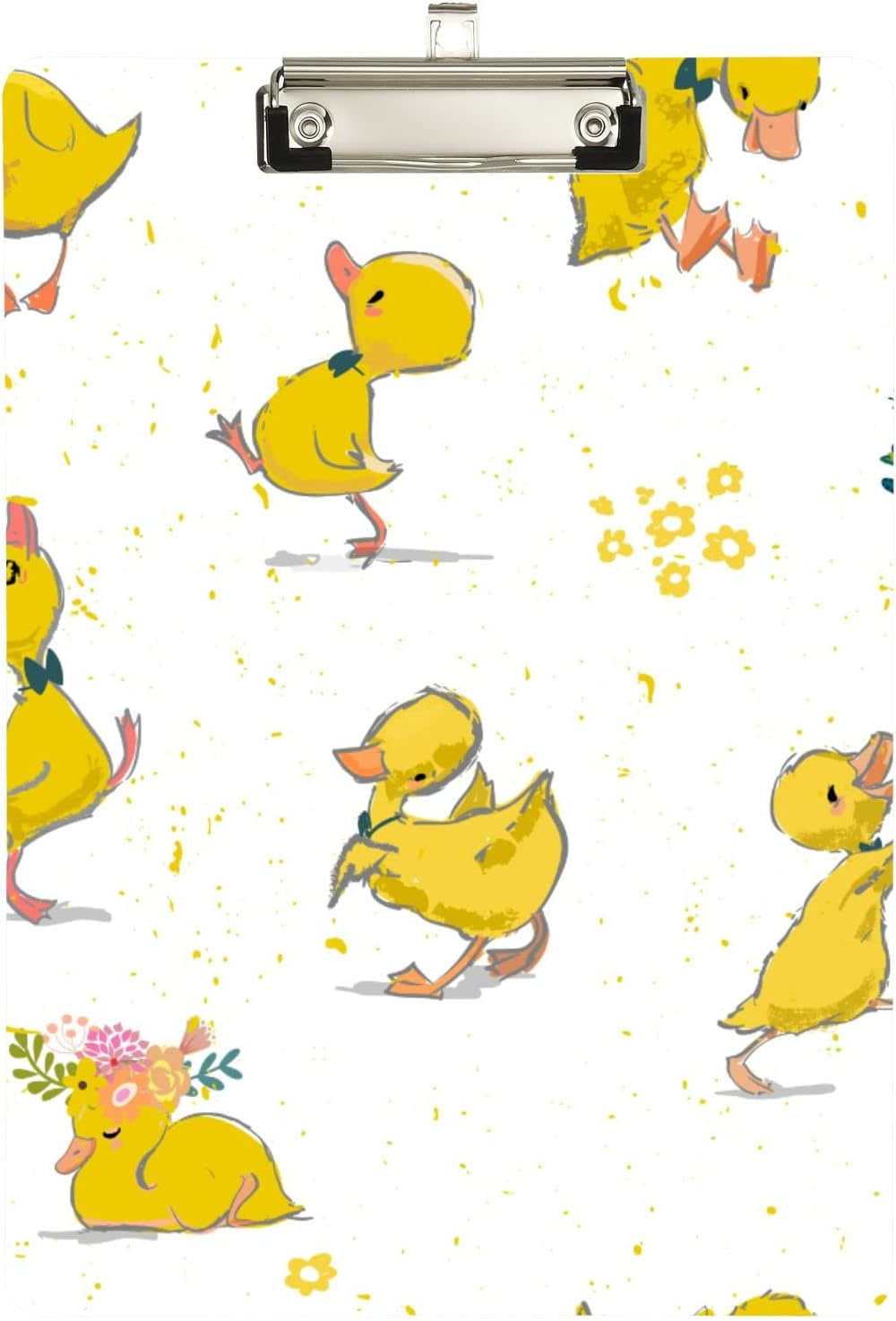 FMSHPON Joy Duck Clipboard Hardboard Wood Nursing Clip Board and Pull ...