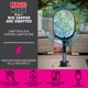 Magic Mesh 2-in-1 Bug Zapper & Swatter, Rechargeable Electric Swatter ...