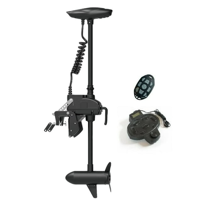 HASWING OUTDOOR Electric Trolling Motor 12V 55LB 40 Inch Shaft Cayman T ...