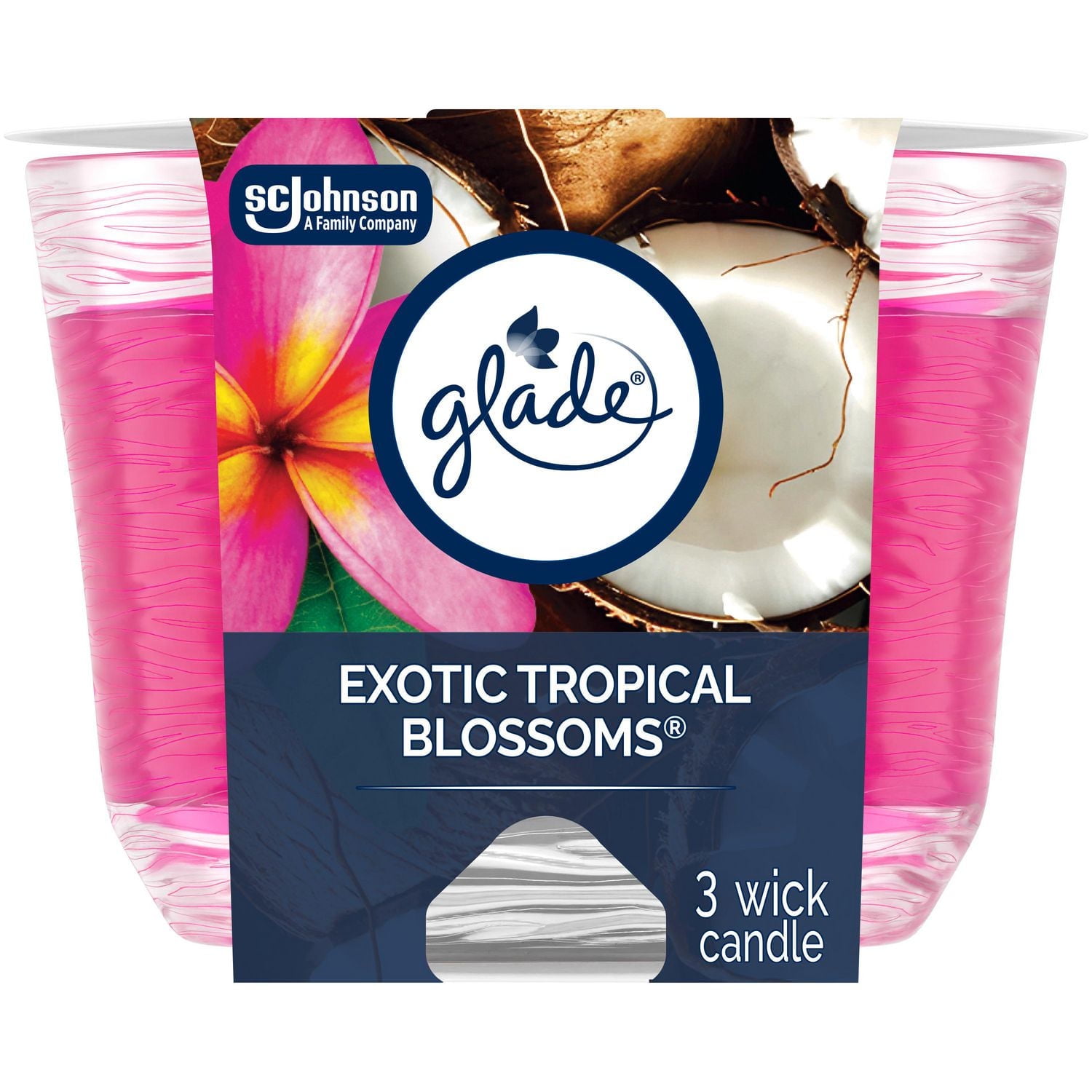 Click here for Glade Scented 3-Wick Candle Air Freshener  Exotic... prices