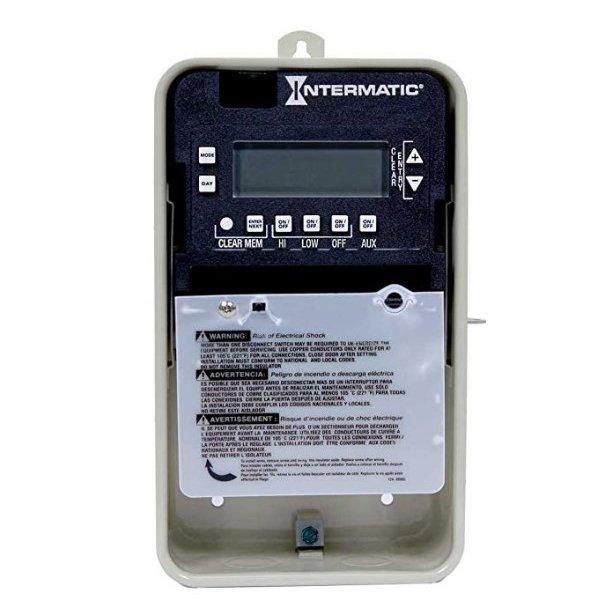 Intermatic Pool Pump 4-Circuit Digital Timer with Metal Enclosure ...