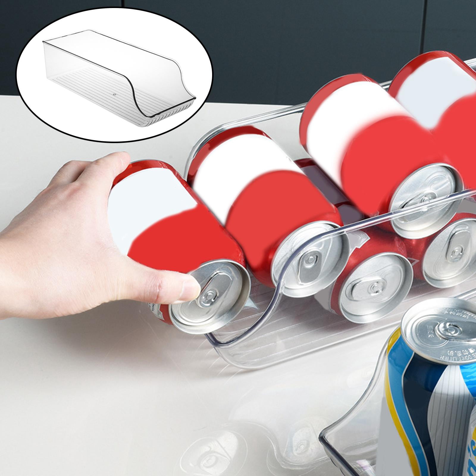 Refrigerator Organizer Bin Can Beverage Holder for Fridge,Countertops ...
