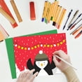 Holiday Cardstock Set: 50 Red & Green Sheets, 65lb, Printer Compatible ...