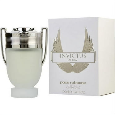 Paco Rabanne Invictus Aqua Eau de Toilette, Cologne for Men, 3.4 Oz ...