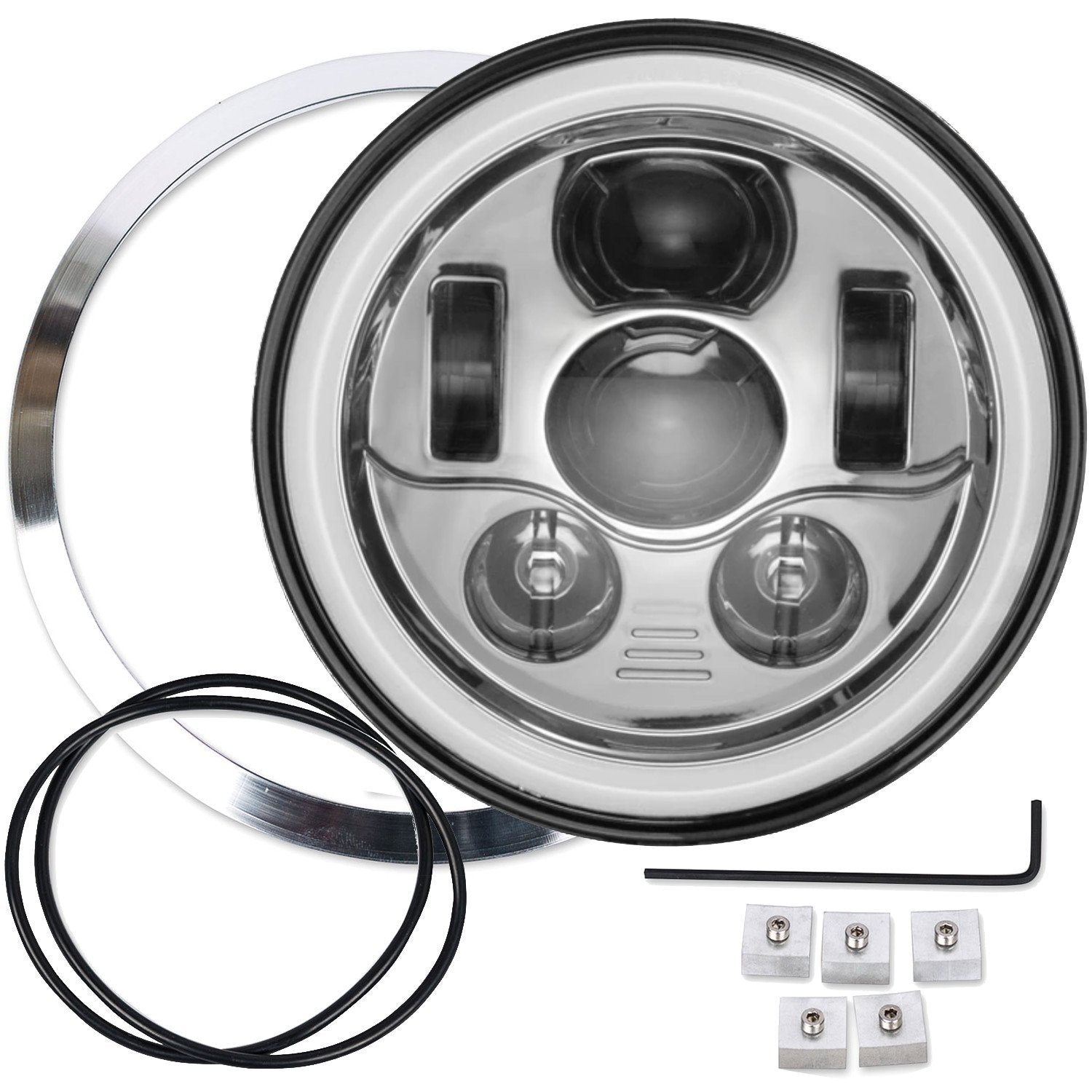 Eagle Lights 7" LED Headlight Kit for BMW R100R, R100T, R1150R, R1200C ...