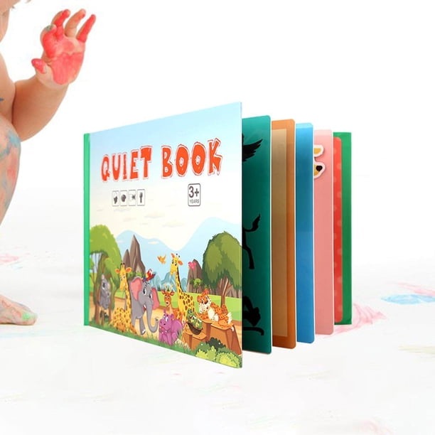Baohd Montessori Quiet Book Early Learning for Children Preschool Kids ...