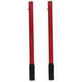 PTOOTP Red Steel Rubber 2pcs Automotive Jack Handle Replacement for Car ...