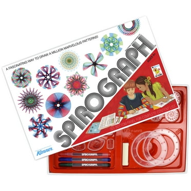Original Spirograph Fun Shapes Art & Drawing Set - Spiral Activity ...