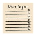Sticky Notes Pad 1 Pack 50 Sheets - TearableNote Pads, Smooth Writing ...