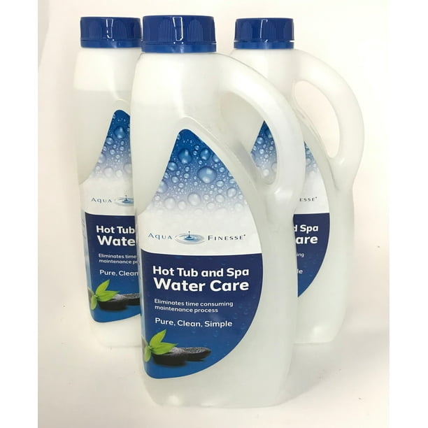 AquaFinesse Hot Tub and Spa Water Care - Pure - Clean - Simple - 6 ...