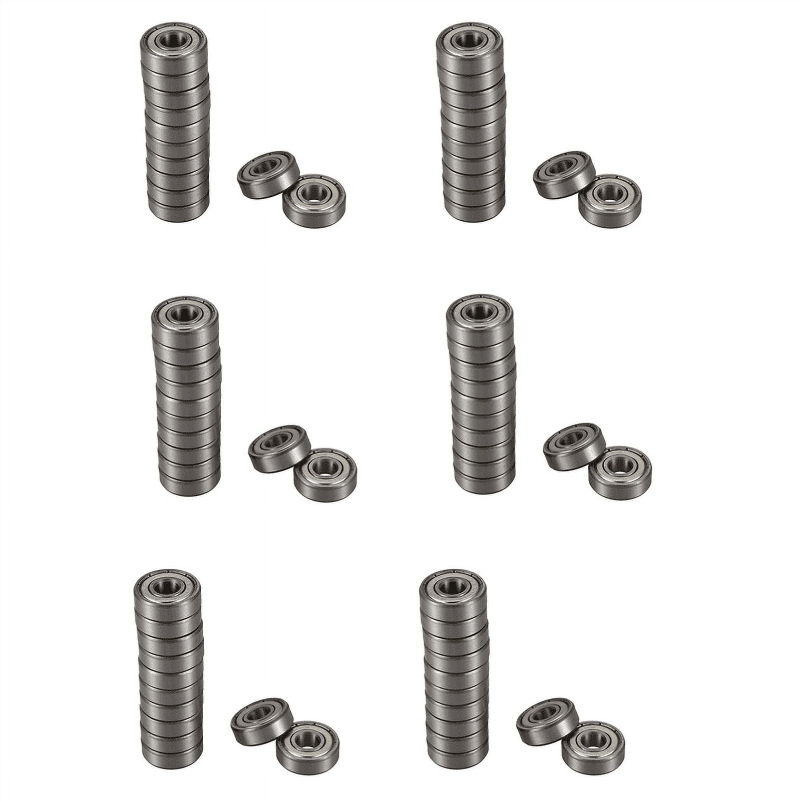 72 Piezas 608Z 22 mm x 8 mm x 7 mm Rodamiento Rígido de Bolas de Una ...