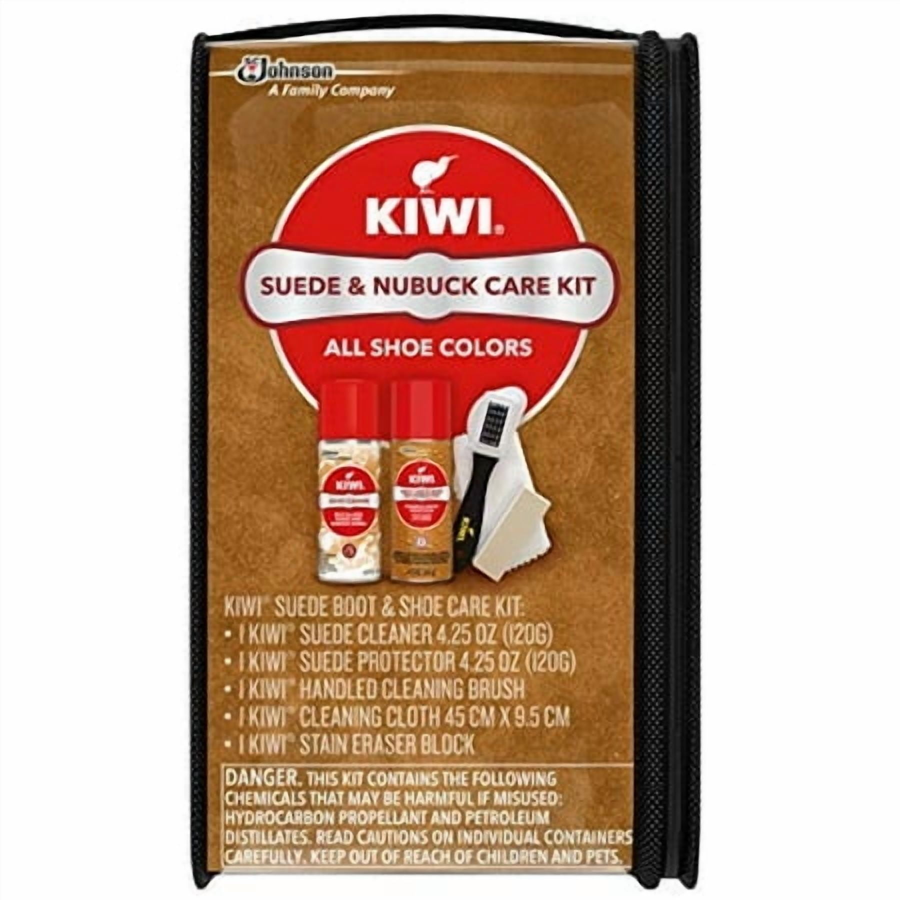 Click here for Kiwi Suede And Nubuck Kit 5 Piece Set prices