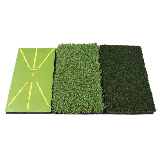 Golf Hitting Mat Batting Pad 3 in 1 Putting Training Training Pad ...