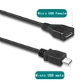 USB TypeB 5Pin Male to Female Extension Cable Power Supply Wire ...