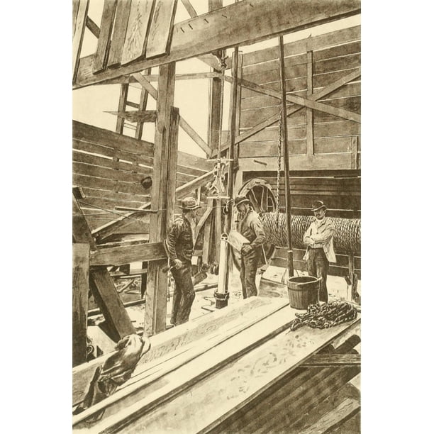 Filling The Torpedo Shell Prior To Shooting The Oil Well ...