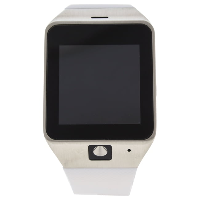 Click here for Ek-D2 Montre Connectee Silver/White Silicone Strap... prices