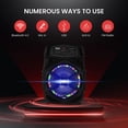 Pyle PPHP1264A Portable Outdoor Bluetooth PA Speaker System w ...