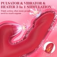 Thrusting Dildo Vibrator Women Sex Toys 3 In 1 Adult Toys Vibrators