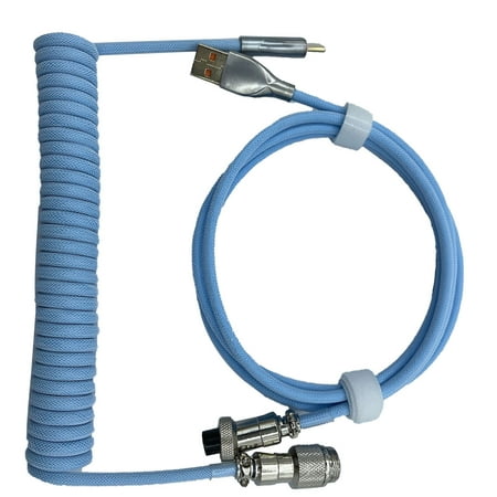 Keyboard Cable,Gaming Keyboard Cable Professional Keyboard Cord Coiled ...