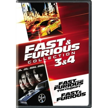 Fast & Furious Collection: 5-8 Movie Set Series Box (DVD) - Walmart.com