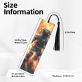 Astronaut Planet Space Galaxy Psychedelic Aluminum Metal Bookmark with ...
