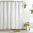 Barossa Design Waterproof Microfiber Shower Curtain Liner with Magnets ...