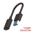Short USB3.0 to USB C Adapter Cable for Efficient Charging and Data ...