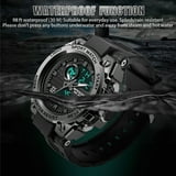 Men's Watch, TSV Sports Digital Watch, Waterproof Alarm Stopwatch with ...