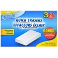 Scrub Buddies Quick Erasers, 3 Pack All Purpose Household Cleaner for ...