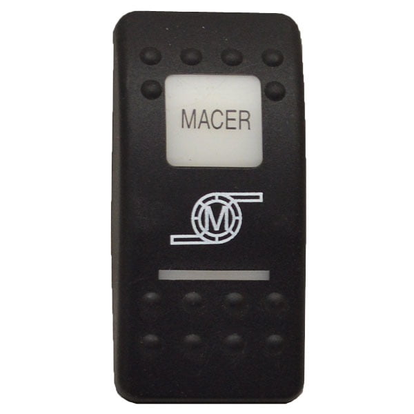 Carling Boat Rocker Switch Cover | Black Macerator Illuminated ...