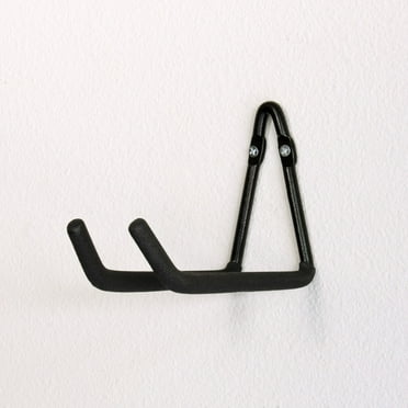 Hyper Tough Steel Utility V-Hook with Screw Mount, Black Powder Coat ...