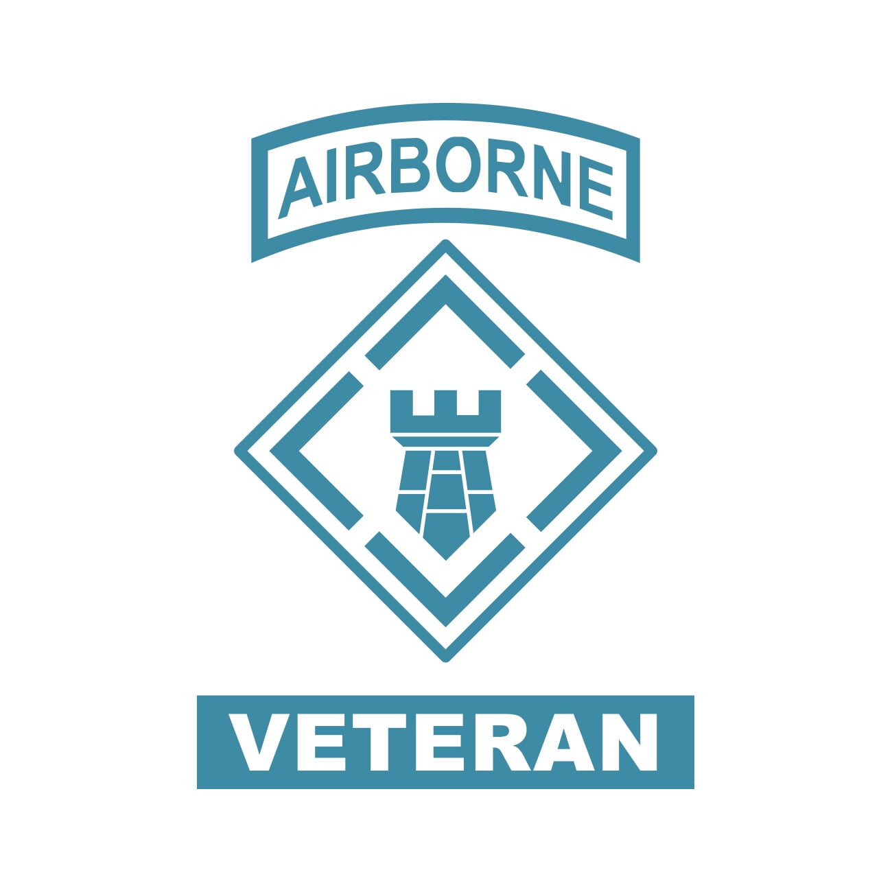 20th Engineer Brigade Veteran Sticker Decal Die Cut - Self Adhesive ...