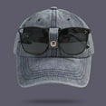 Aviator Goggles Decor Baseball Cap Novelty Steampunk Style Sun Visor ...