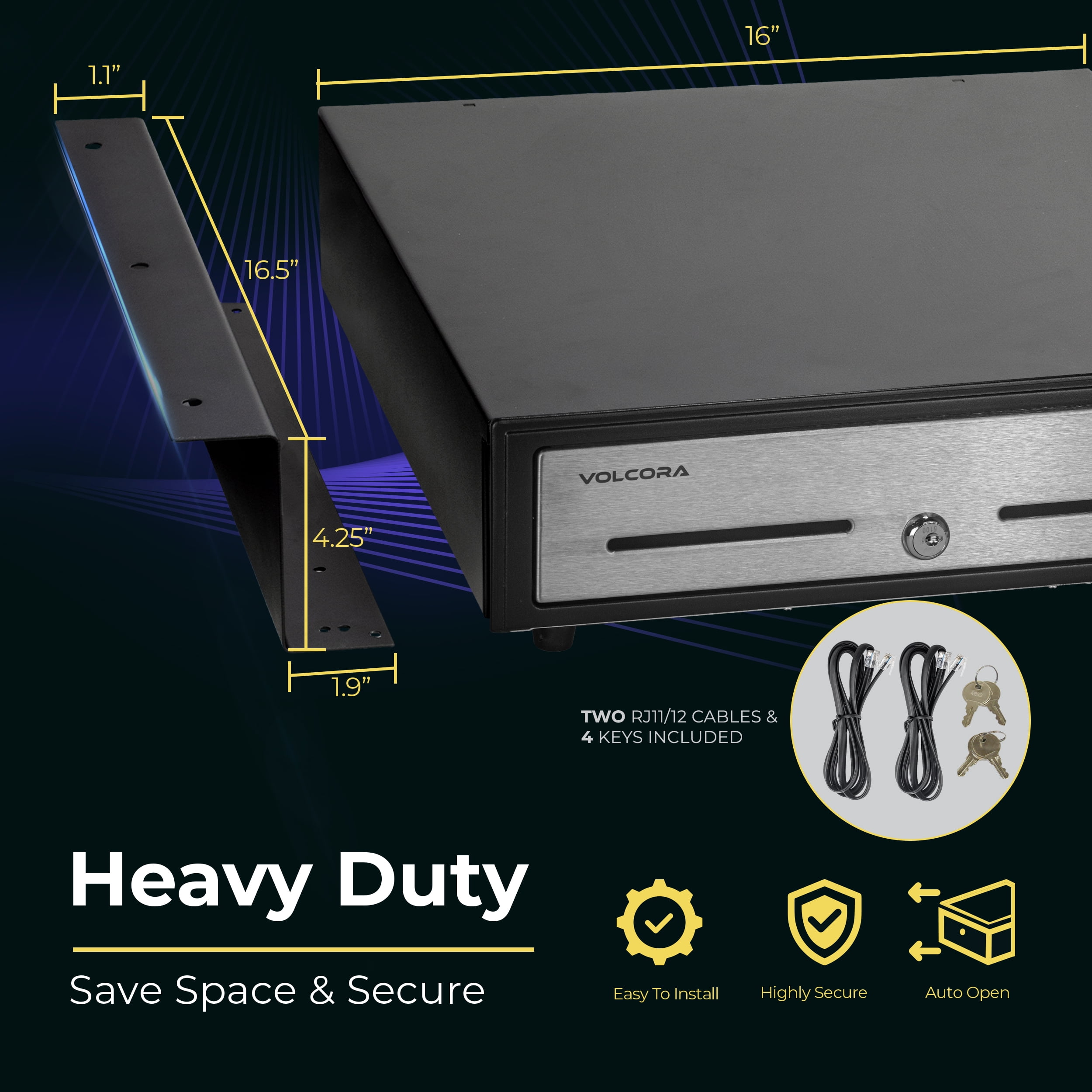 Undermount Cash Drawers