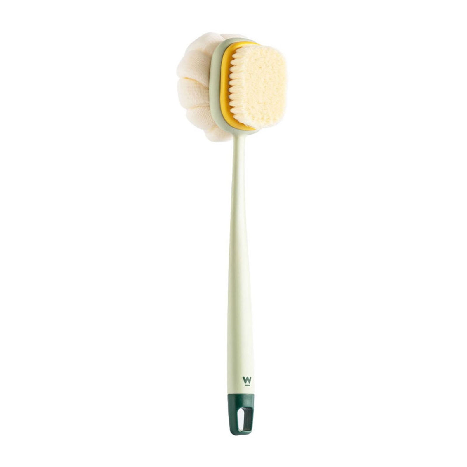 Double Sided Shower Brush With Long Handle Reusable Back Exfoliating