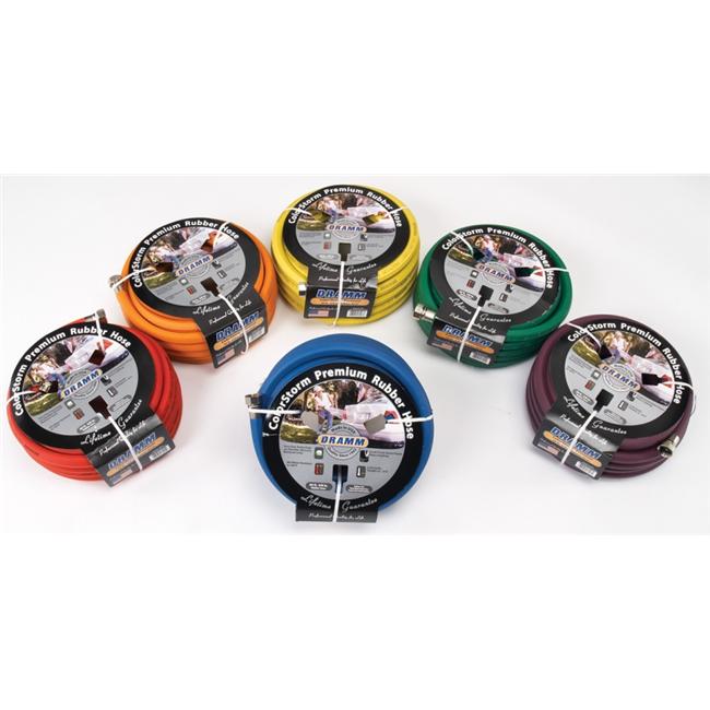 Dramm Corporation 6 Piece Display Assorted Colorstorm Premium Rubber ...