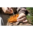 Camillus Comb 7.25" Fixed Drop-Point 3.5" Blade Knife with Sharpeners ...