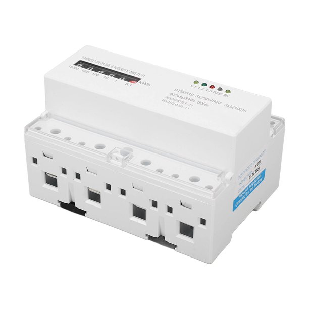 Phase Wire Electric Meter,Electric Meter Din Rail K Wh Meter Energy ...