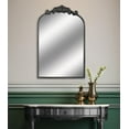 20” X 30” Filigree Arch Metal Wall Mirror Decor In Black - Walmart.com