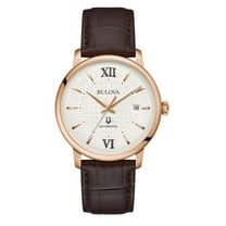 Bulova Classic Sutton Men's Watch 97A138, Automatic, Yellow Gold-Tone ...