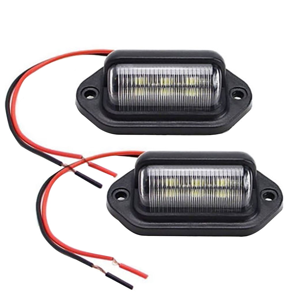 2 Unidades De Placa Led Para Lámpara, 6 Pasos, Matrícula De Barco, 12 V ...
