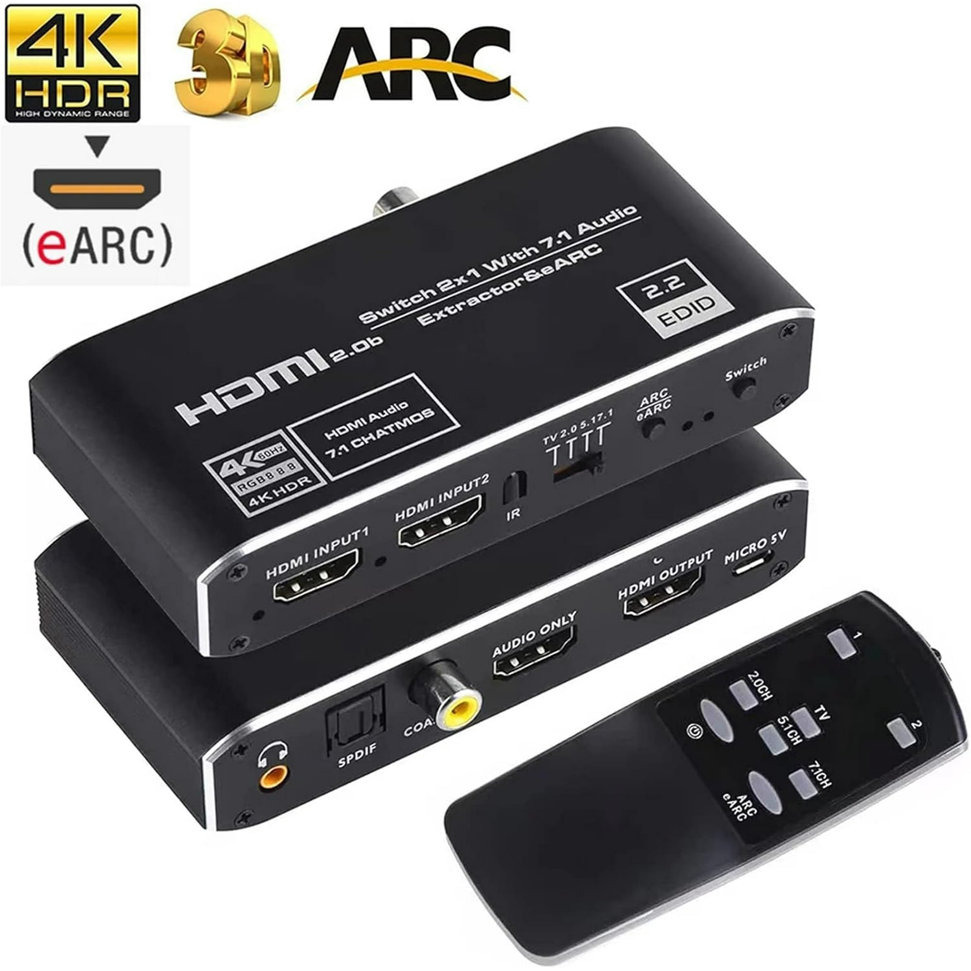 Click here for Ksrplayer Earc Hdmi Audio Extractor Converter 4k@6... prices
