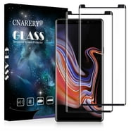 AmFilm Galaxy Note 9 Screen Protector, 3D Curved Tempered Glass, Ultra ...